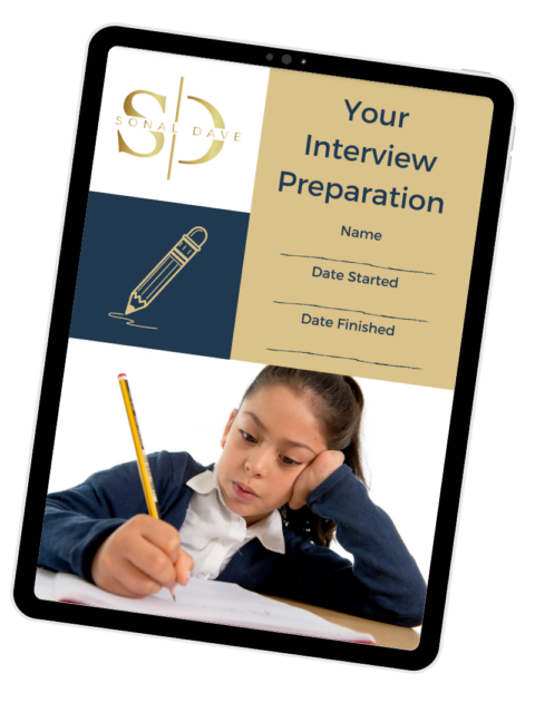 Children's Interview Template - Sonal Dave