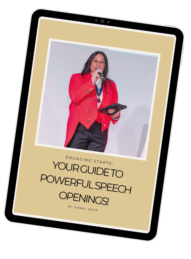 Engaging Starts - Your Guide to Powerful Speech Openings! - Sonal Dave